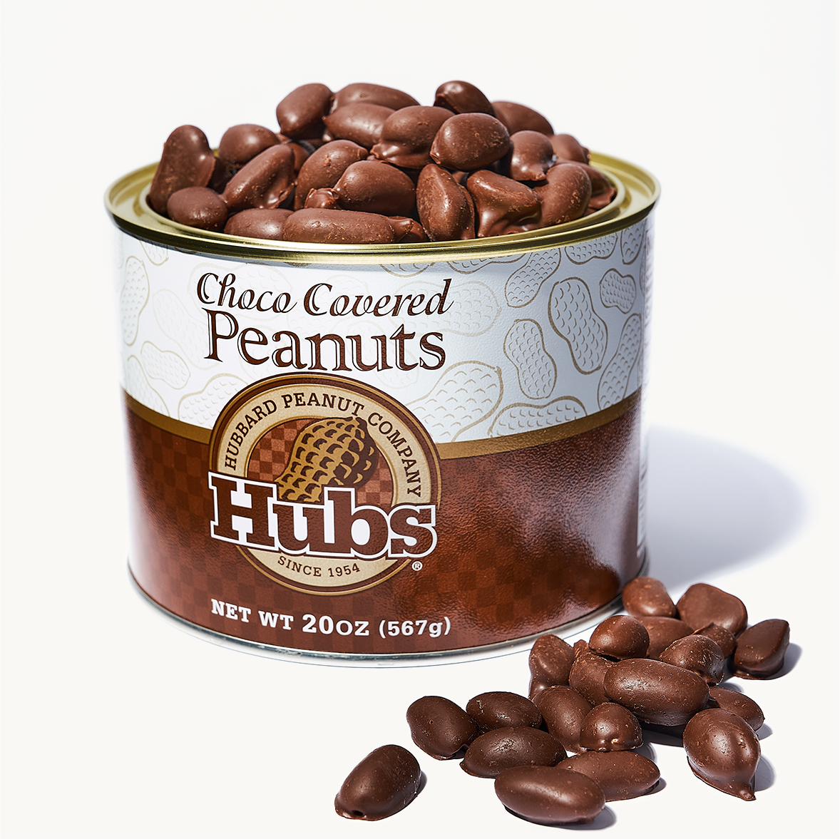 Chocolate Covered Peanuts - Milk Chocolate Virginia Peanuts – Hubs Peanuts