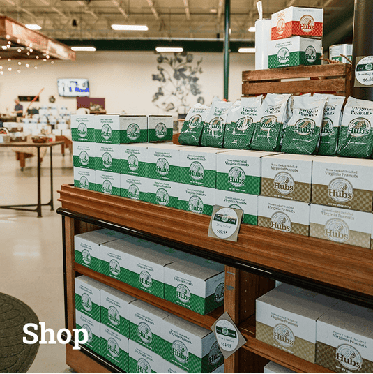 The Hubs Vine - Local Peanut Shop & Restaurant in Sedley, VA – Hubs Peanuts